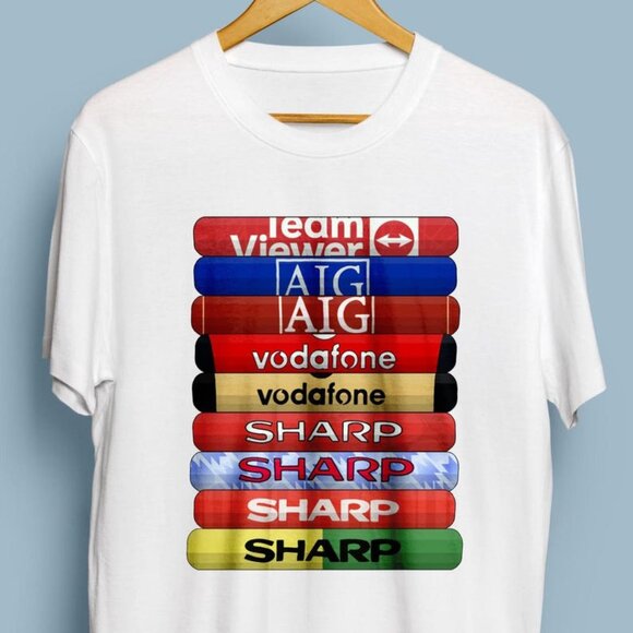Tops | Manchester United Retro Football Shirt Tshirt Mufc Kit Red ...